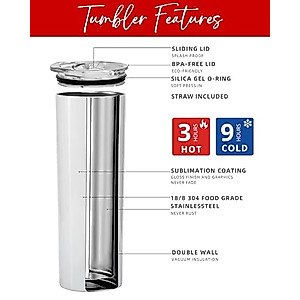 Personalized Abuela Tumbler, 20 oz Stainless Steel Sunflower Cup with Lid & Straw, Custom Grandma Gift with Grandkids’ Names, Spanish Grandmother Coffee Mug for Birthday, Mother’s Day or Christmas