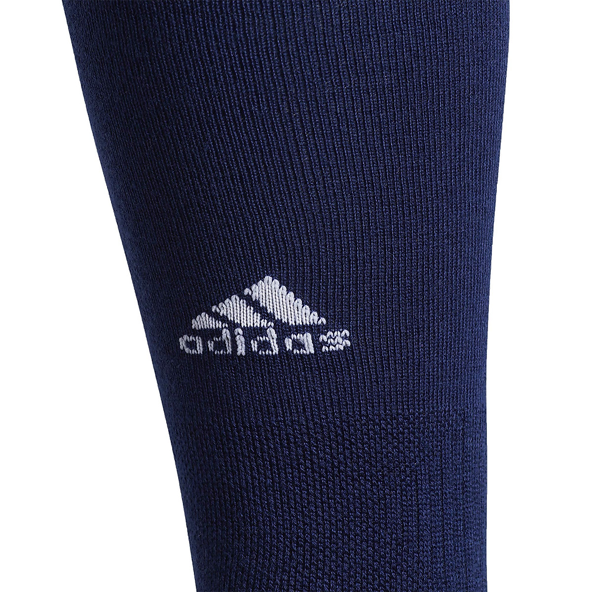 adidas Icon Baseball/Softball (1-Pair) Over The Calf (OTC), Team Navy Blue/Light Onix Grey/White, Large