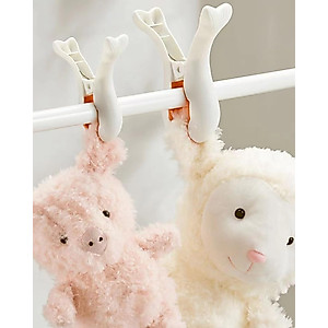 8Pcs Beach Towel Clips for Beach Chair Extra Large Beach Towel Clips Laundry Clothes Pins for Drying Quilts Towel Skirts Socks 2 Different Sizes 5.7" and 4.1"