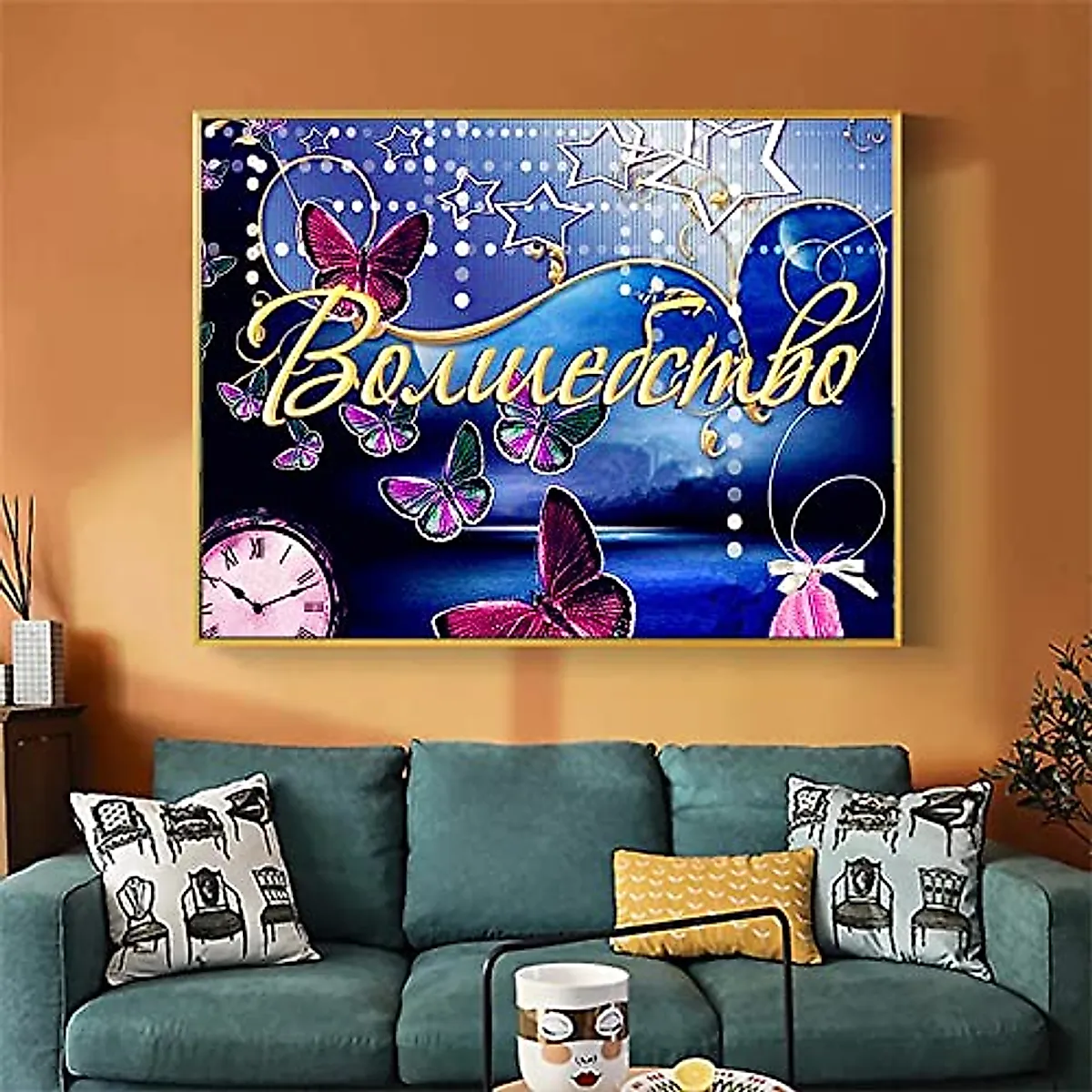 Diamond Painting Kits for Adults - 5D Diamond Art Kits for Adults Kids Beginner, DIY Full Drill Diamond Dots Paintings with Diamonds Gem Art and Crafts for Adults Home Wall Decor 15.7x11.8inch