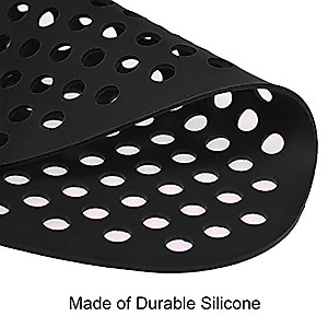 Littryee Shoe Charms Portable Roll Bag, Shoe Charms Organizer, Portable Wall Mounted Hanging Silicone Roll Storage Bag Display Stand for Shoe Charms