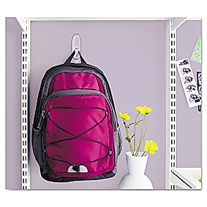 3M Command Clear Hooks and Strips, Plastic, Medium, 50 Hooks with Adhesive Strips per Carton (MMM17091CLRCABP)