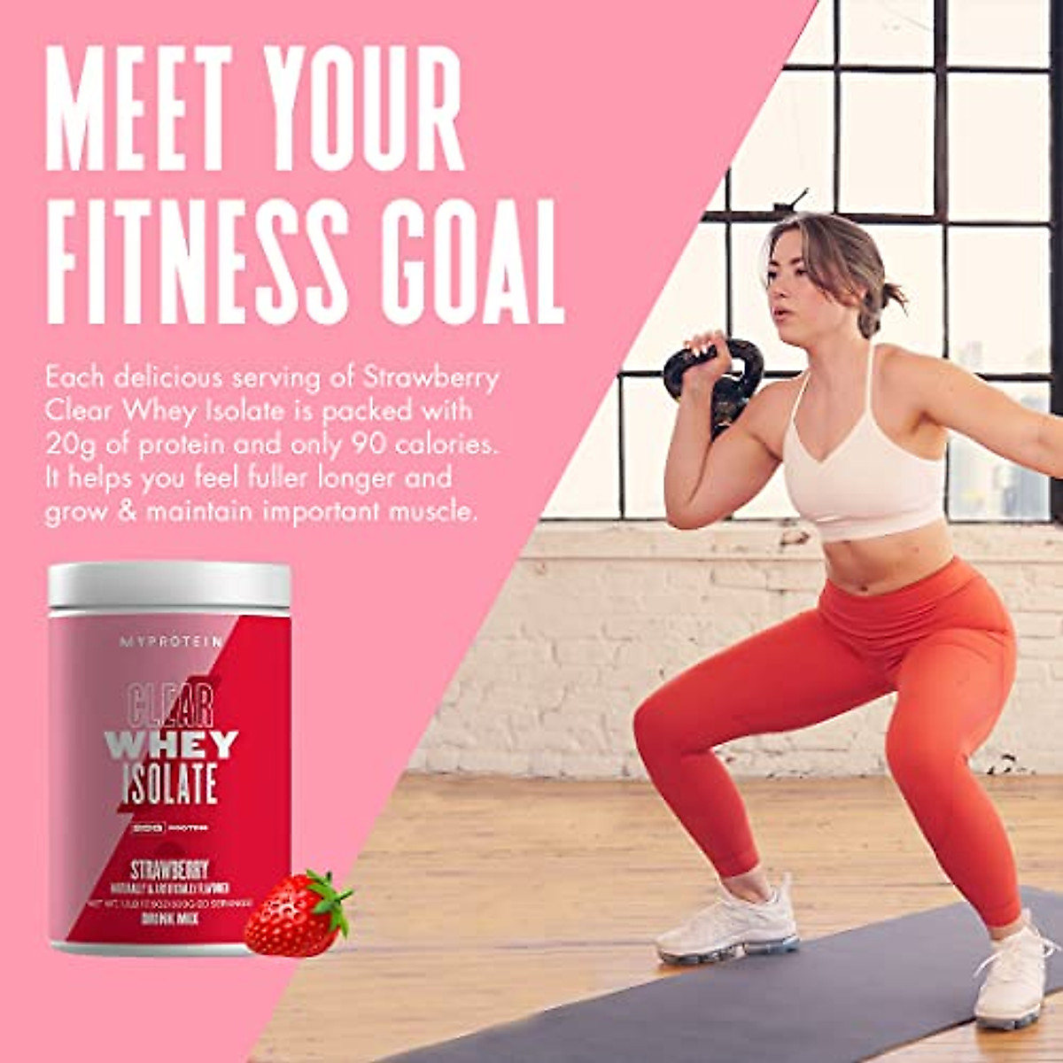 Myprotein Clear Whey Isolate - 20 Servings (Strawberry)