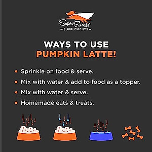 Diggin's Your Dog Super Snouts Pumpkin Latte Digestive Supplement for Dogs and Cats, 5 Ounce - Antibiotic Free, Maintains Healthy Gut, Promotes Stool Consistency