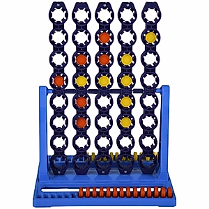 Hasbro Gaming Connect 4 Spin Game, Features Spinning Connect 4 Grid, 2 Player Board Games for Family and Kids, Strategy Board Games, Ages 8 and Up
