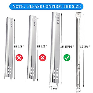 ROCFAN Replacement Parts for Charbroil Performance 4 Burner Grill 463342119, 463332718, 463347017, 463335517, 463376419, Char-Broil 463342119 Replacement Parts, Char-Broil 463332718 Replacement Parts