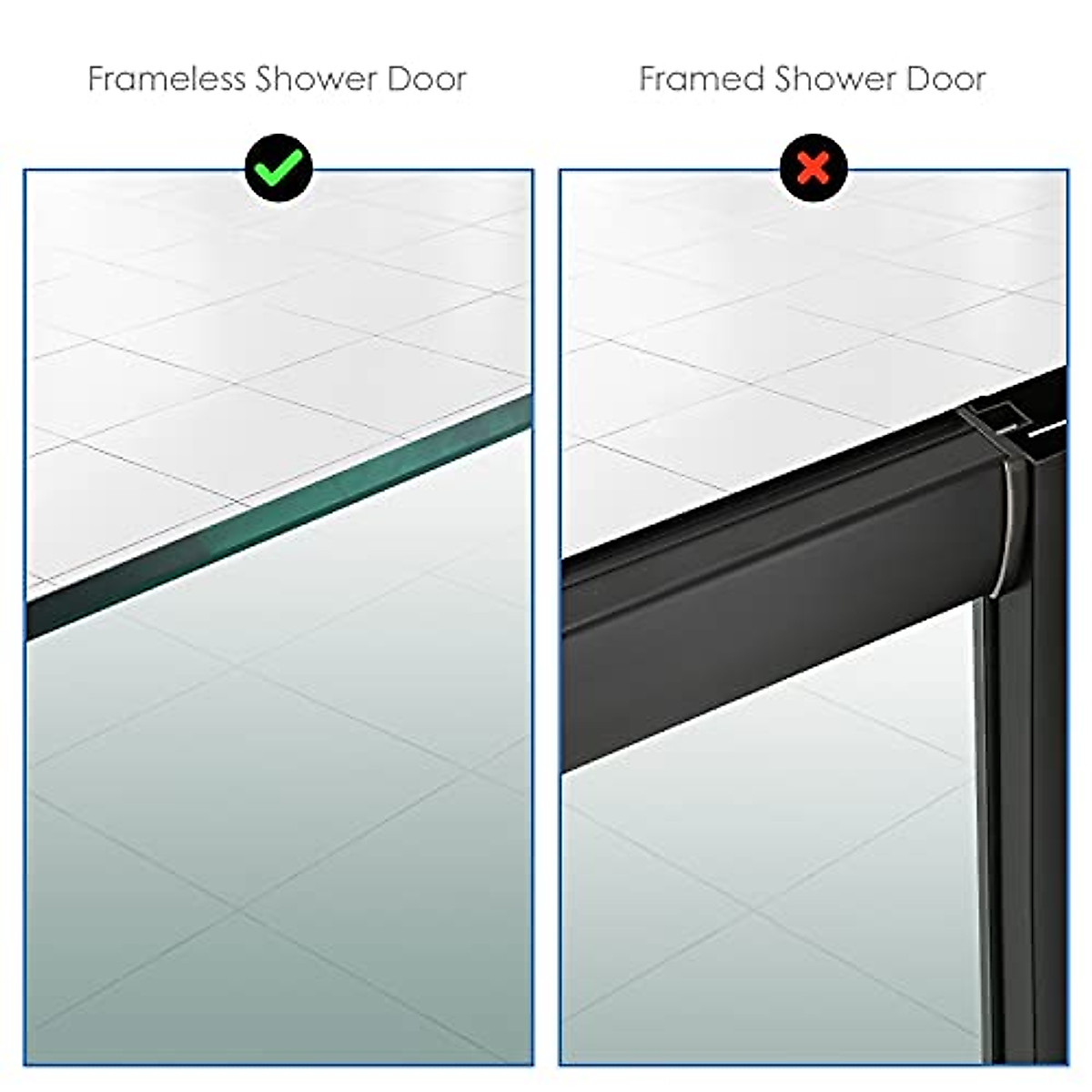 Simtive Extended Shower Door Hooks (7-Inch), Over Door Hooks for Bathroom Frameless Glass Shower Door, Towel Hooks, 2-Pack, Silver