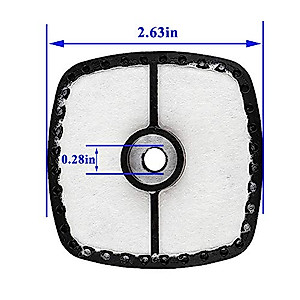 HPENP Tune Kit with Air Filter Spark Plug Primer Bulb Fuel Vent Assemblies for Echo GT225 GT225i PAS225 PE225 PPF225 SHC225 SHC225s SRM225 SRM225i SRM225SB SRM225U Trimmer