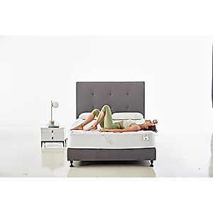 Full Size Mattress - 10 Inch Cool Memory Foam & Spring Hybrid Mattress with Breathable Cover - Comfort Tight Top - Rolled in a Box - Oliver & Smith