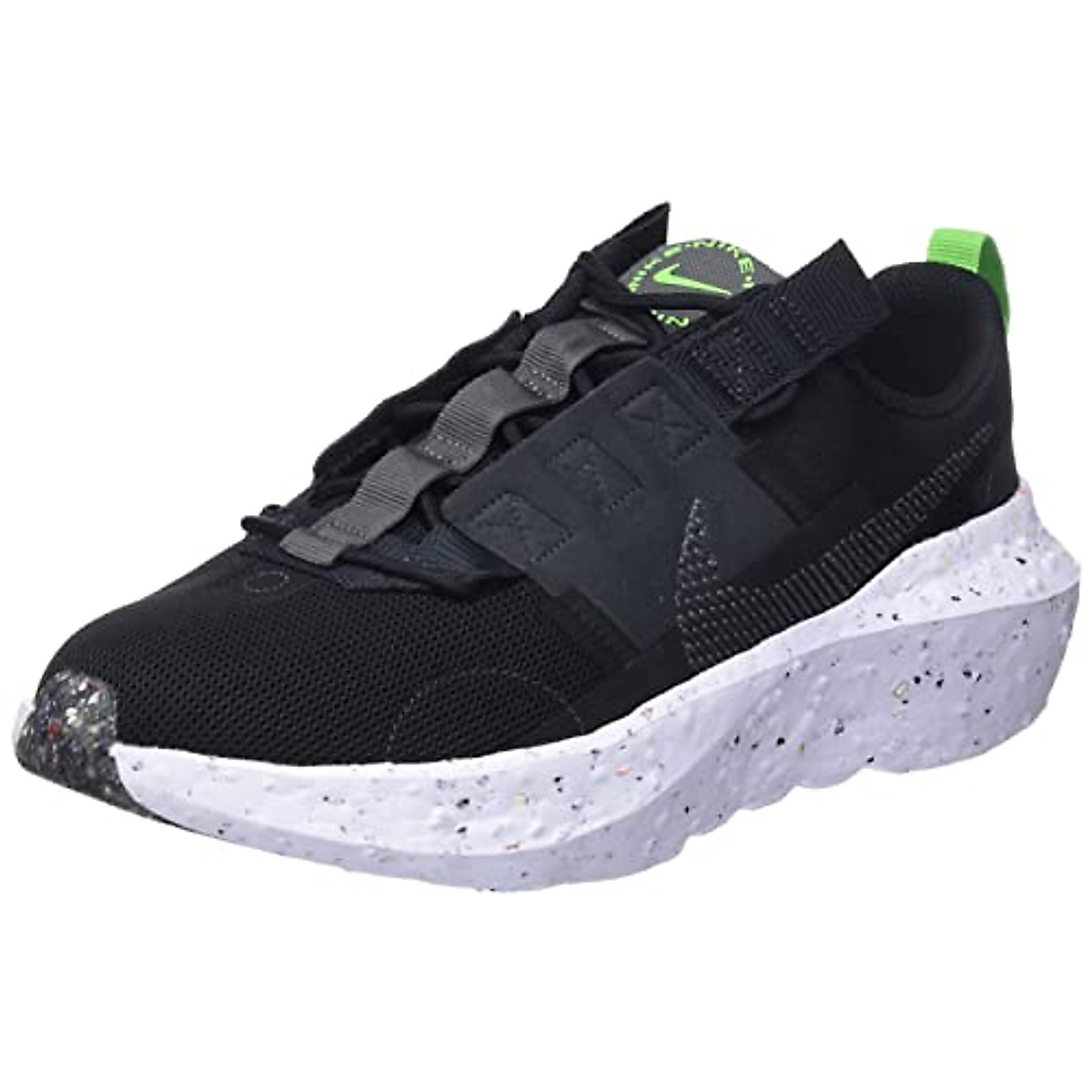 NIKE Women's Crater Impact Shoe, Black/Off-noir/Dark Smoke Gre, 7