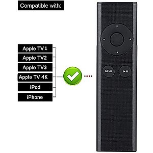 New Replaced Remote fit for apple 1 2 3 A1427 A1469 A1378 A1294 MD199LL/A MC572LL/A MC377LL/A MM4T2AM/A MM4T2ZM/A TV Macbook iPhone ipad ipod universal Dock Music System MC377LL
