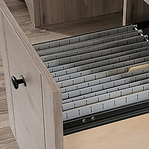 Sauder Miscellaneous Home Office Desk, Laurel Oak Finish