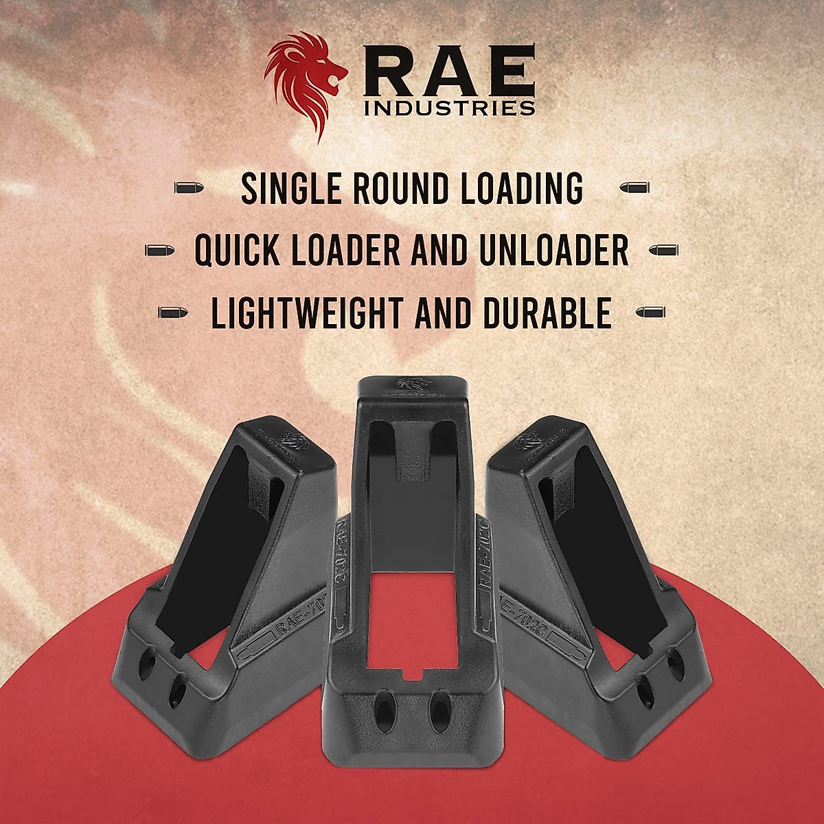 RAEIND Magazine Speedloaders with Different Caliber Double/Single Stack Magazine Loader (Select Your Magazine from Drop Down Menu) (Smith & Wesson CS9 LUGER-9mm, 1 Unit)