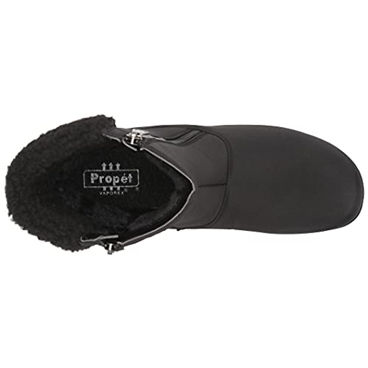 Propét Women's Dani Mid Snow Boot, Black, 10