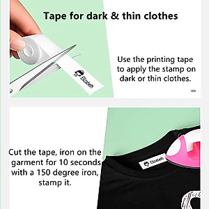 Name Stamp Clothing Kids,The Name Stamp for Clothes，Cartoon Pattern Style Name Stamp,Custom Name Stamp，4 Colors and 36 Cartoon Patterns