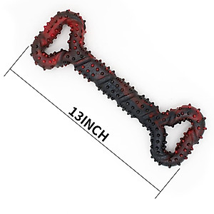 AMOMI PET Dog Toys for Aggressive Chewers Large Dog Toys with Convex Design Natural Rubber Tug-of-war Toy for Energetic Dogs Medium Large Dogs Tooth Clean