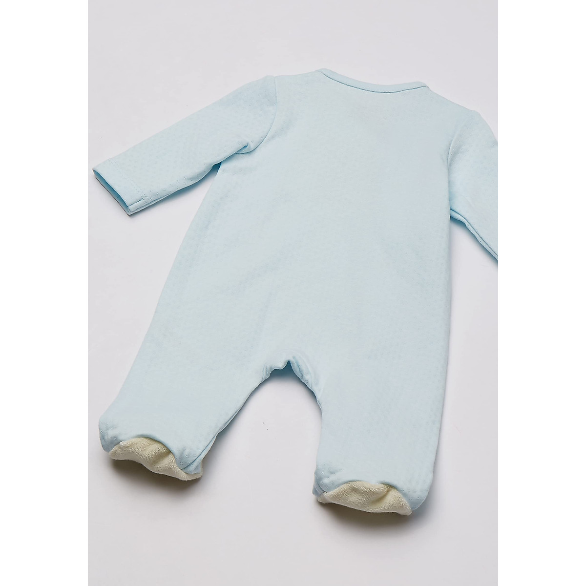 Little Me Baby-Boys Cute Bear Footie, Light Blue, Newborn