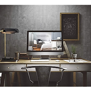 O’Bright LED Desk Lamp with USB Charging Port, Metal Lamp, Flexible Swivel Arms, Soft White LED Reading Light (3000K), Bedside Reading Lamp, Office Lamp, Table Lamp, ETL Listed (Piano Lamp - Black)