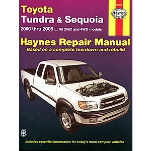 Toyota Tundra 2WD,4WD (00-06), Sequoia (01-07) Haynes Repair Manual (Paperback)