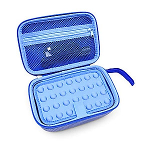 CASEMATIX Camera Travel Case Compatible with PROGRACE, Ourlife, Dragon Touch and More Waterproof Toy Camera Video Recorders - Case for Toy Action Camera and Accessories