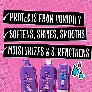 Aussie Total Miracle Shampoo, Conditioner and 3 Minute Miracle Deep Conditioner Hair Treatment Bundle, Infused with Apricot and Australian Macadamia Oil, Paraben Free