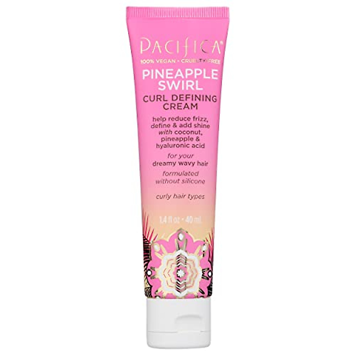 PACIFICA Pineapple Swirl Curl Defining Cream, 1.4 FZ