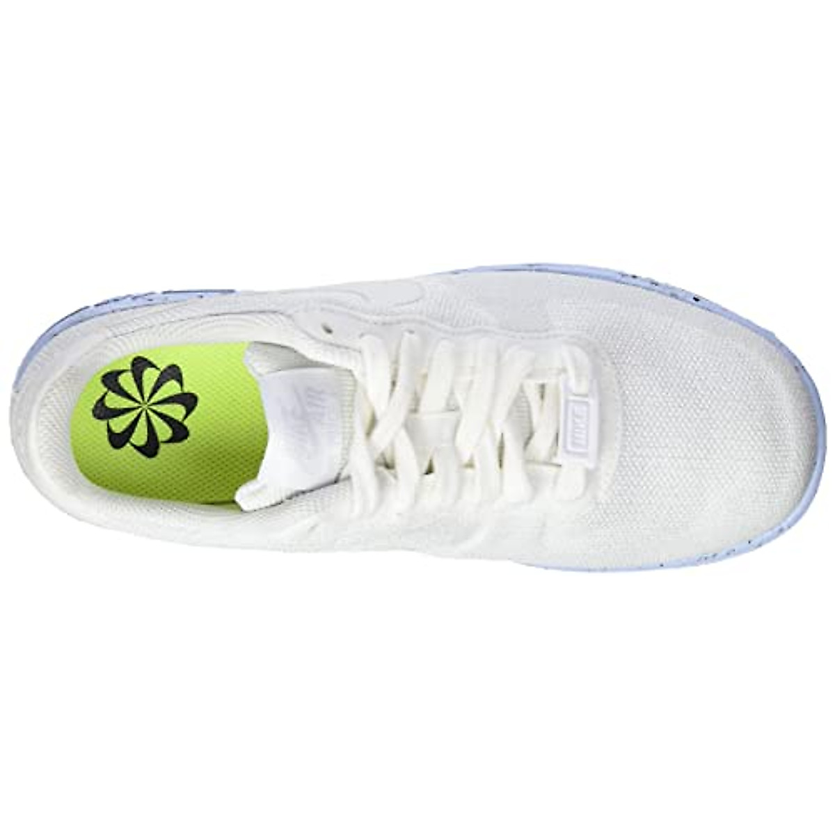 Nike Air Force 1 Crafter Flyknit Womens Trainers DC7273 Sneakers Shoes (UK 6.5 US 9 EU 40.5, White Pure Platinum 100)