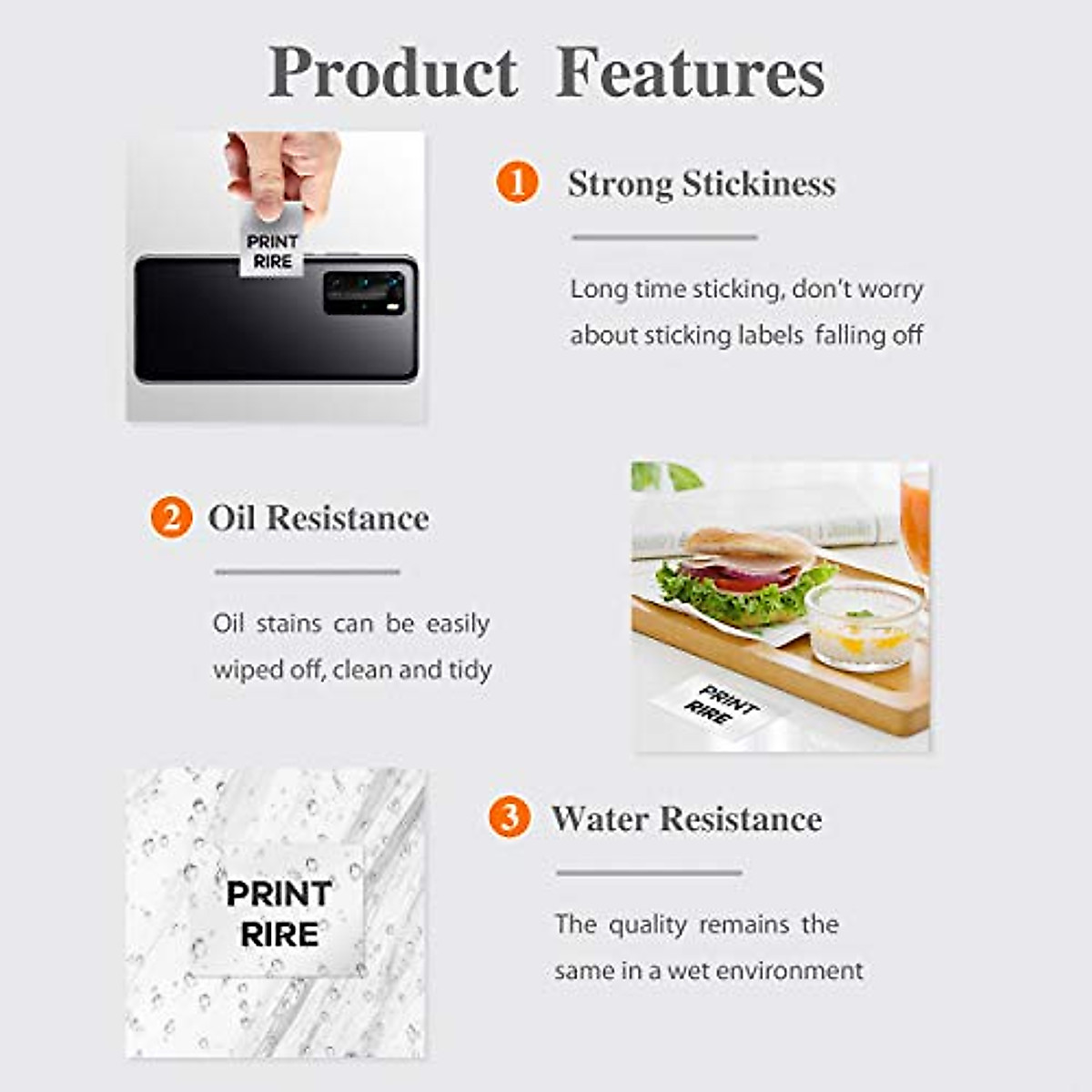 EASYPRINT 10-Pack Compatible MK-221 Label Tape Replacement for Brother m-k221 9mm 0.35inch 26.2 ft (Black on White) MK Label Tape Used for P-Touch Label Maker PT-M95 PT-70BM PT-90 PT-80 PT-65 PT-85