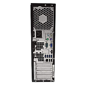 HP Elite 8300 SFF Flagship Business Desktop Computer (Intel Quad Core i7 3770 Up To 3.9GHz, 16GB RAM, 2TB HDD and 120GB SSD, DVD, WiFi, VGA, DisplayPort, Windows 10 Professional) (Renewed)