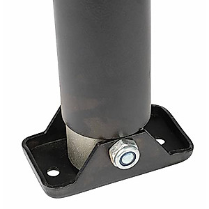 Mytee Products A Frame Trailer Jack - 2000 lbs Capacity, Black | Heavy-Duty Top Wind Tongue Jack - Ideal for RV, Utility, Boat & Marine Trailers