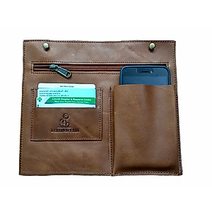 Leather Fair WOMENS LEATHER TOTE HANDBAG FOR LIFETIME WITH INNER BAG