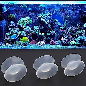 10pcs Double Sided Suction Cup, Transparent Silicone Gel Glass Fish Tank Aquarium Suction Cup Double Sided Suction Cups