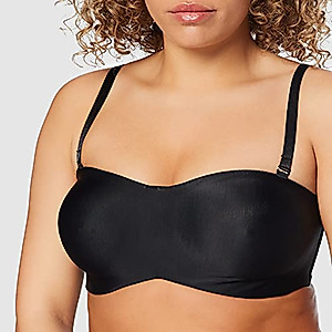 Lilyette by Bali Women's Tailored Strapless Minimzer Bra #939, Black, 38DD