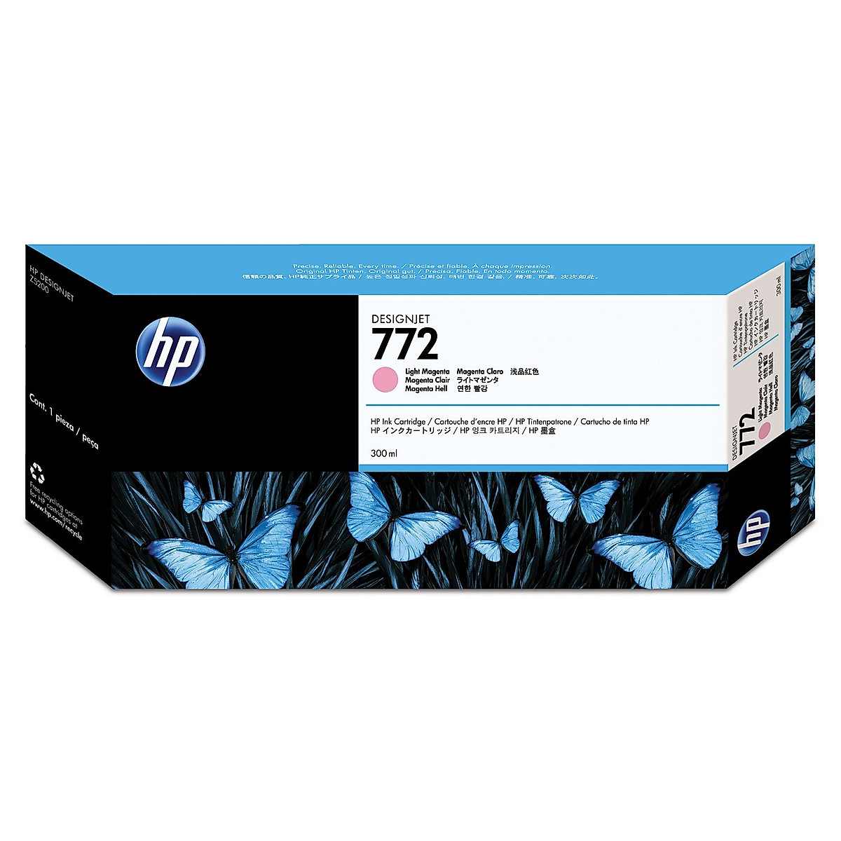 HP 772 (CN631A) Light Magenta Designjet Original Ink Cartridge