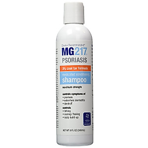 Triton Consumer Products MG 217 Medicated Coal Tar Shampoo for Psoriasis, 8 Fluid Ounce