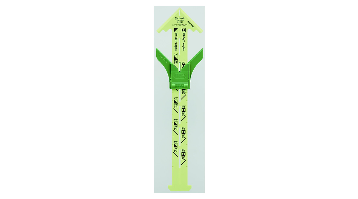No Hassle Triangle Gauge by Clover - Perfect for Quilters