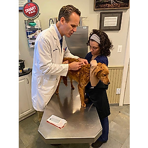 SMART TAG ISO Data Microchip with Lifetime Pet Recovery Service/24-7 US Call Center/Free Registration, Implanter & Metal ID Tag for Dogs, Cats, Horses & All Animals, 12 Gauge/25 Pack