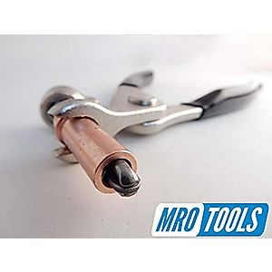 MRO TOOLS 1/4 Cleco Fastener Temporary Rivet, Welder's Clamp Auto Body Repair Kit (K6S10-1/4)