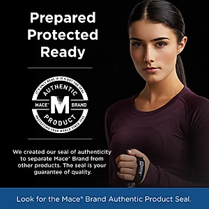 Mace Brand Chameleon Pepper Spray — Change Look of Spray with Included Skins, American Flag, Beach & Camo Patterns — 10’ Pepper Spray, Mace Self Defense Pepper Spray for Women/Men, Made in The USA