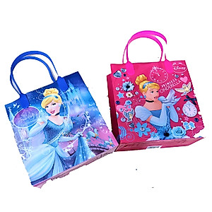 Disney Cinderella Authentic Licensed Reusable Party Favor Goodie Small Gift Bags 12