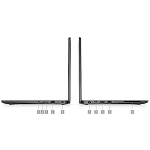 Dell Latitude 7400 Ultrabook | Intel Core i7 8th Gen Quad Core CPU | 16 GB RAM - 1 TB SSD | 14" FHD Display with Webcam | Wi-Fi | Bluetooth | HDMI Port | Microsoft Office | Windows 10 Pro (Renewed)