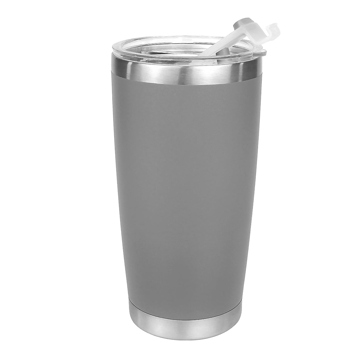 Wet Work Double Wall Tumbler 20 oz Made from Durable Stainless Steel for Hot and Cold Drinks - Insulated Travel Mug for Coffee Tea Wine with Leak Proof Lid for Travel Hiking Camping Gifts - Graphite