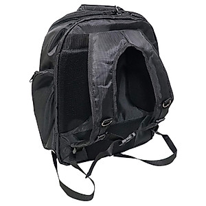 Rockville DJ Laptop/Gear Travel Backpack Bag w/ Headphone Compartment+Dividers, Black