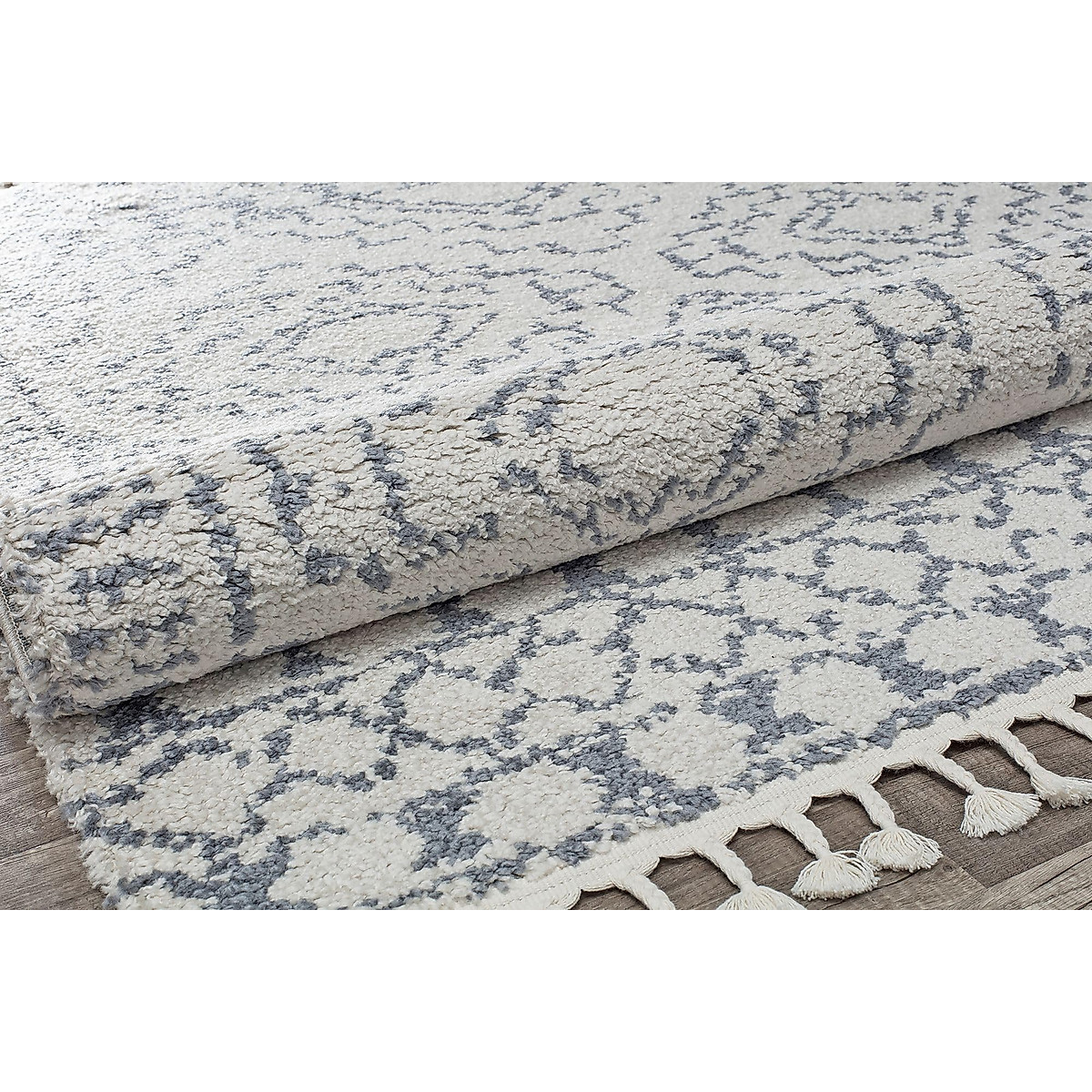 CosmoLiving by Cosmopolitan Reggia Area Rug, Linen White