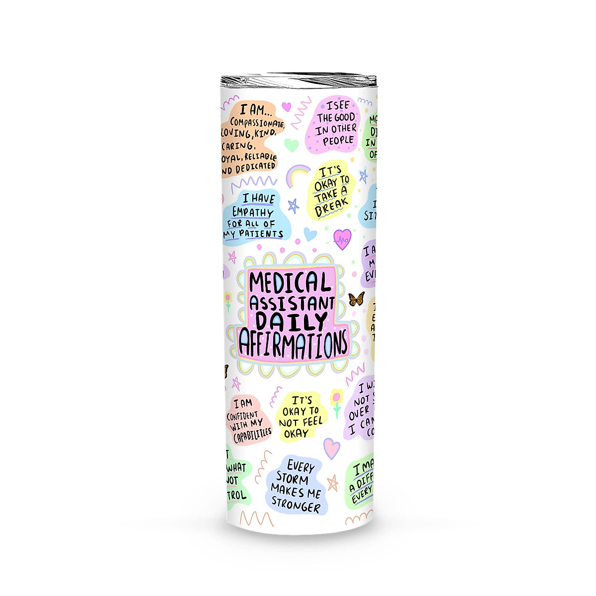 HONALE25 Mental Health Tumbler 20oz (Medical Assistant Tumbler)