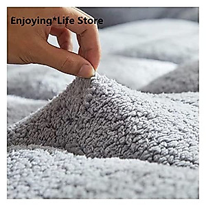 wsqlh Soft Tatami Mattress Lamb Cashmere Fold Adults Bedding Mattress Topper Tatami Thick Warm Mat with Straps Twin Queen King Size Bedding Mattress (Color : Orange, Size : 180x200cm)