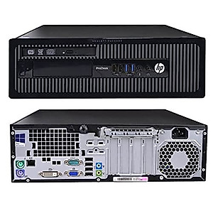 HP EliteDesk 800 G1 Intel Core i7-4770 3.4GHz 8GB 500GB Win10, Black (Renewed)