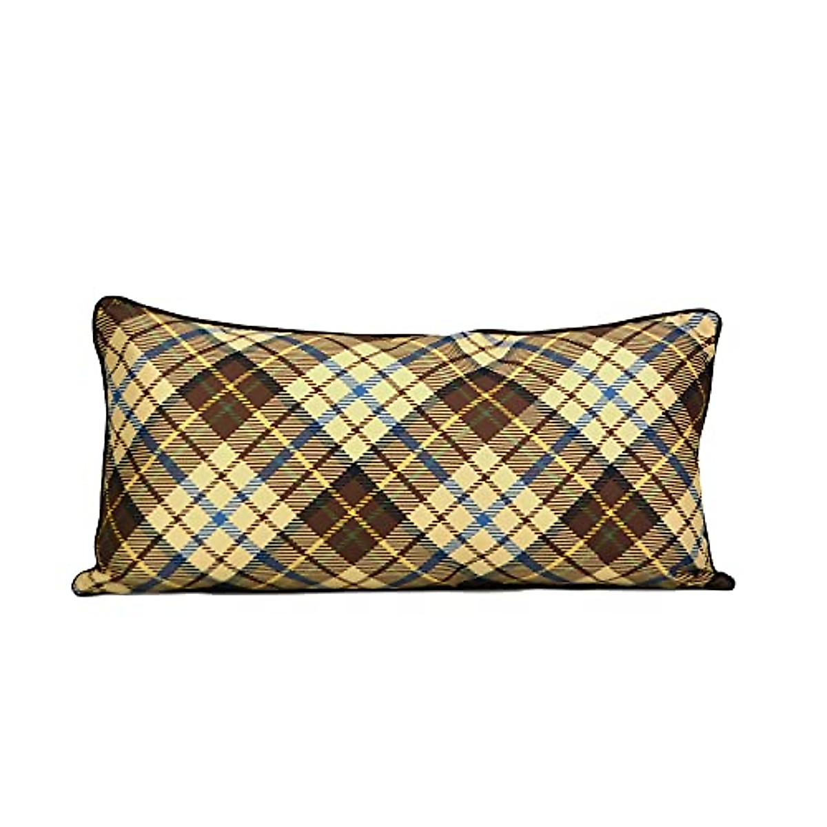 Donna Sharp Throw Pillow - Painted Bear Lodge Decorative Throw Pillow with Bear Pattern - Rectangle