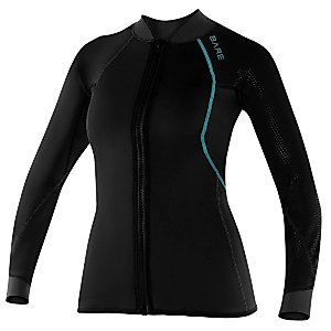 BARE Exowear Women's Jacket with Zipper, Multi-Sport, Protects Against Cold & Sun