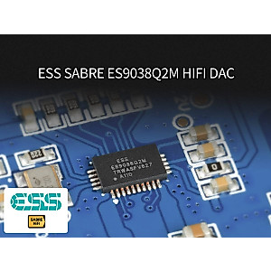 Topping D10 Balanced USB DAC ES9038Q2M XMOS XU208 PCM384kHz DSD256 HiFi DAC Decoder (Black)